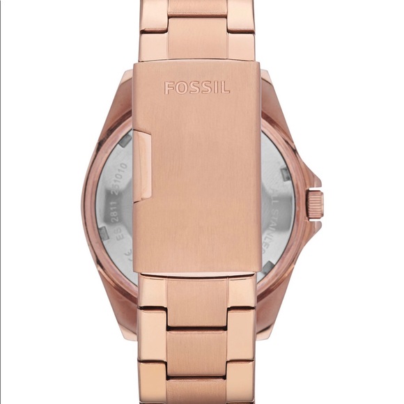 Fossil | Accessories | Fossil Womens Riley Rose Gold Watch | Poshmark